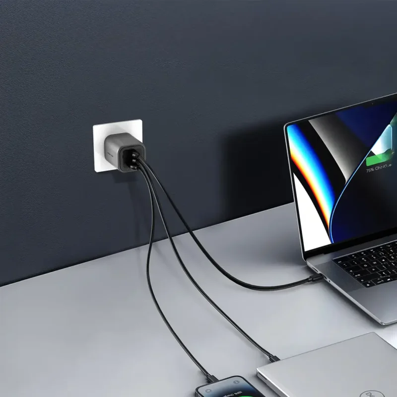 آداپتور شارژر 65 وات گرین لاین Green Lion Premium Series GaN Charger UK ...